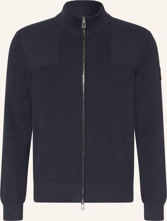 Belstaff Strickjacke Commander blau