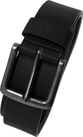 Urban Classics Unisex Leather Imitation Belt black, XL