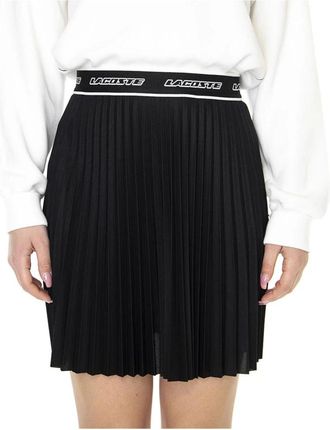 Lacoste Femme, Jupes, Noir, Taille: 38 FR Jupe Courte