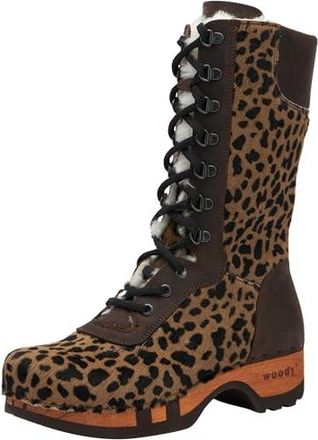 Woody Woody Femme Rosanna Botte mi-Mollet, Pantera, 38 EU