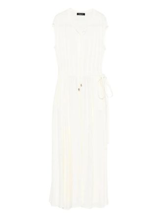 Fabiana Filippi robe longue à design sans manches - Tons neutres