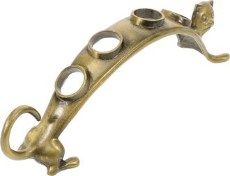 Soimiss Moderner Weinflaschen Ausgießer und Korkenhalter im Abstrakten Katzen Design Stilvoller Weinständer für Zuhause Weinregal und Dekorativer Flaschenvers