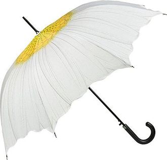 Von Lilienfeld Parapluie Canne Grand Robuste Ouverture Automatique Femme Floral Marguerite