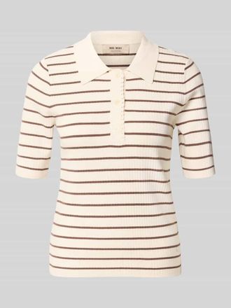 Mos Mosh Strickshirt mit Streifenmuster Modell Caliz