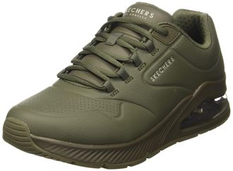 Skechers Herren Uno 2 Sneaker, Olive, 41 EU
