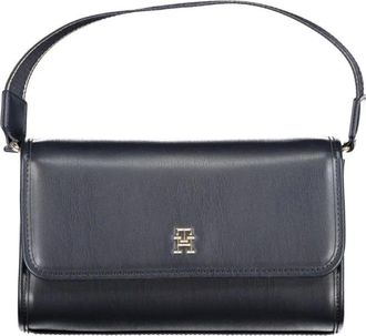 Tommy Hilfiger Femme, Sacs, Noir, Taille: ONE Size Sac &agrave; main en poly&eacute;thyl&egrave;ne