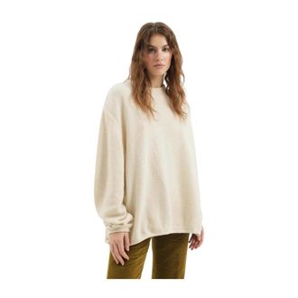 1989 STUDIO Beiger Pullover mit Rundhalsausschnitt - - Knitwear - Damen - Beige - XS