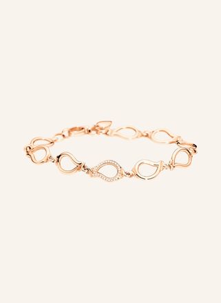 Tamara Comolli Tamara Comolli Armband Bracelet Signature Small - 1 Element Diamond Pav&eacute; Aus 18 Karat Ros&eacute;gold Mit Diamant Pav&eacute; rosegold