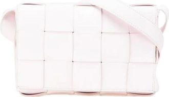 Bottega Veneta Sac bandouli&egrave;re Cassette Pre-owned - Femme - Pre-owned - Rose - Taille: ONE Size