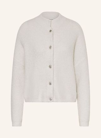 Gestuz Strickjacke Gzalpha Mit Glitzergarn weiss