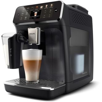 Philips Cafeti&egrave;re expresso automatique 1,8 L - 2 tasses - Moulin en c&eacute;ramique - Syst&egrave;me LatteGo pour mousse parfaite - Pression 15 bars - EP4441