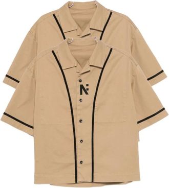 Nine In The Morning Homme, Chemises, Beige, Taille: XL Chemise Orazio