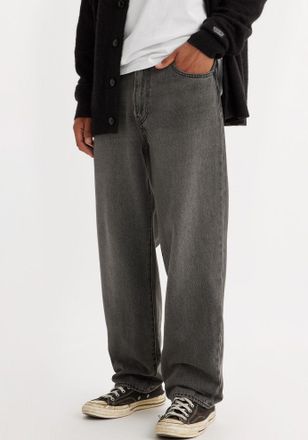 Levi's Loose-fit-Jeans LEVIS 568 STAY LOOSE, Herren, Gr. 30, L&auml;nge 34, grau (block party t2), Denim/Jeans, Obermaterial: 100% Baumwolle, loose fit lang, Jean