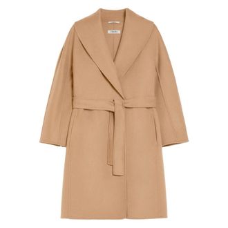 Max Mara Perfektes Kamel Messi Kleid - - Coats - Damen - Braun - XL