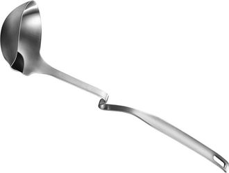 Cabilock 1stück Suppenkelle Mit Langer Griff Ölfilter Und Schöpflöffel Abseihen Von Suppen Und Brühen Für Gesunde Und Servieren
