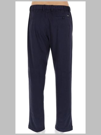 Herno Polyester Resort Trousers - Blue