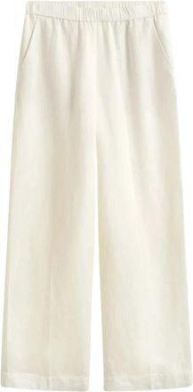 GANT Femme, Pantalons, Beige, Taille: 44 FR Pantalon en m&eacute;lange de lin