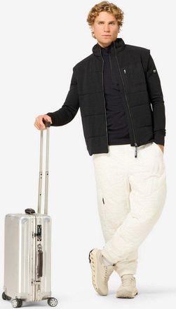 super.natural Outdoorjacke f&uuml;r Herren,Merino M SHIELD DWR VEST Brusttasche, atmungsaktiv