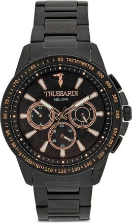 Trussardi montre T-Hawk 44 mm - Noir