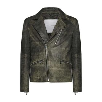 John Richmond Veste de motard avec fermeture &eacute;clair asym&eacute;trique - Homme - Vestes - Noir - Taille: 3XL