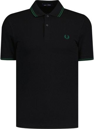 Fred Perry Poloshirt f&uuml;r Herren (Schwarz/Schwarz)