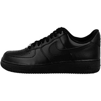 Nike Nike WMNS Air Force 1 07, Chaussures de Basketball Femme, Noir (Black/Black 038), 41 EU