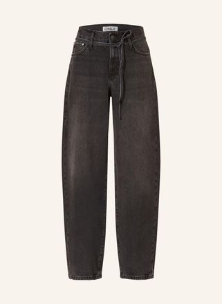 Only Wide Leg Jeans schwarz