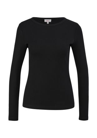 s.Oliver Damen 2130091 T-Shirt, 9999 schwarz, 44