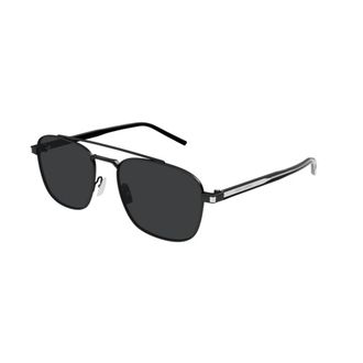 Saint Laurent Schwarze Sonnenbrille - - Accessories - Damen - Schwarzk - 56 MM
