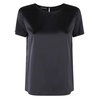 Emporio Armani Damen, Blusen & Hemden, Blau, SGr&ouml;&szlig;e