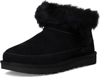 UGG Bottes classiques ultra mini chalet tendance pour femme, noir, 39 EU