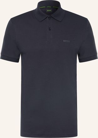 HUGO BOSS Jersey-Poloshirt Pio blau