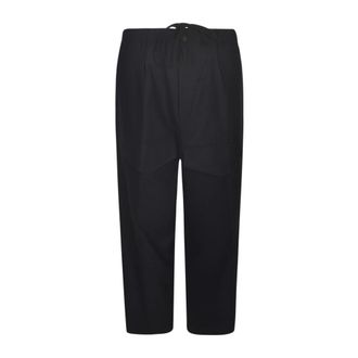 SETCHU L&auml;ssige Hose - - Trousers - Damen - Schwarzk - L
