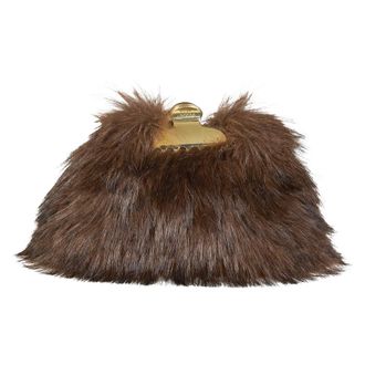 Marc Jacobs Femme, Sacs, Brun, Taille: ONE Size The Small Claw Clip Clutch