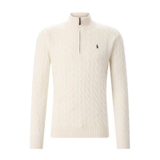 Polo Ralph Lauren Troyer Pullover - - Knitwear - Herren - Beige - XL