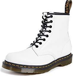 Dr. Martens 1460, Bottes Classiques mixte adulte, Blanc (1460 Smooth 59 Last WHITE) 38 EU