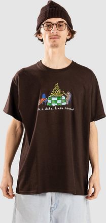 A.Lab Monkey On A Date T-Shirt dark chocolate