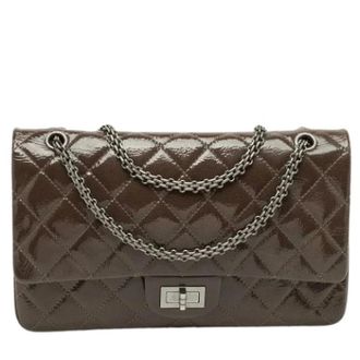 Chanel Sac &agrave; bandouli&egrave;re matelass&eacute; vintage Pre-owned - Femme - Pre-owned - Brun - Taille: ONE Size