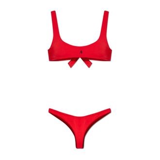 The Attico Femme, Maillots de bain, Rouge, Taille: 34 FR Maillot de bain deux pi&egrave;ces Estate Meravigliosa