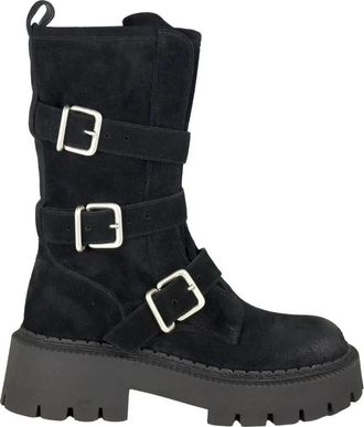 Vic Mati&eacute; H04 Bob Biker Boot - - Shoes - Damen - Schwarzk - 36 EU