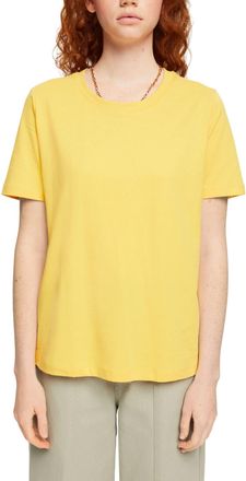Esprit Damen 992CC1K320 T-Shirt, 750/YELLOW, XXS