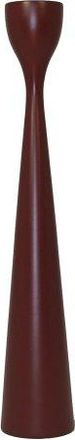 Freemover Rolf M Kerzenständer, Buchenholz, Dunkelrot, 38cm