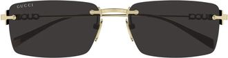 Gucci Gg1941S - - Accessories - unisex - Gelb - 56 MM