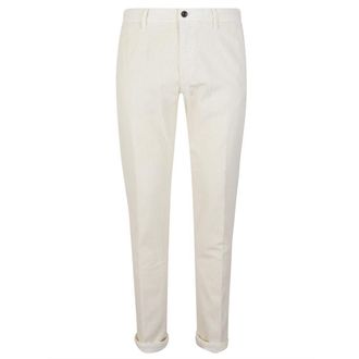 Incotex Samt Cordhosen - - Trousers - Herren - Wei&szlig; - W34