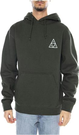 HUF Huf, Homme, Sweatshirts et sweats &agrave; capuche, Vert, Taille: XL Pull &agrave; Capuche