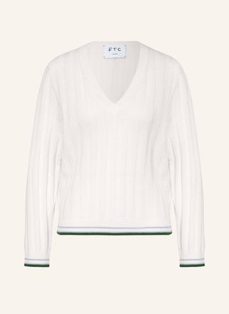 FTC Ftc Cashmere Cashmere-Pullover weiss