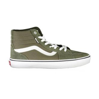 Vans Gr&uuml;ne High-Top Sneakers mit Kontrastdetails - - Shoes - Herren - Gr&uuml;n - 40 1/2 EU