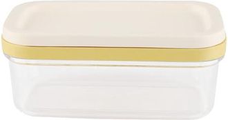 CHICIRIS Bo&icirc;te &agrave; Beurre Transparente, R&eacute;cipient &agrave; Fromage, Filet de Durable, Bo&icirc;te de Stockage des Aliments pour la Cuisine, Stockage du Beurre Bord Lisse pour