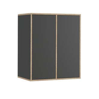 Vicco Wandschrank Tetrix, Anthrazit, 63 x 75 cm mit 2 T&uuml;ren