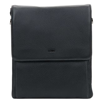 Estro & Luminara Pebble Leather Magnetic Tablet Bag - - Bags - Herren - Schwarzk - ONE SIZE